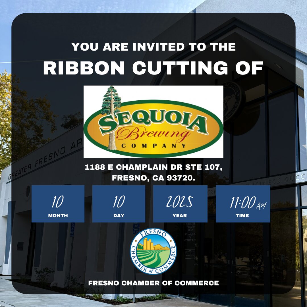 Sequoia Brewing Company - Ribbon Cutting - Fresno Chamber of Commerce